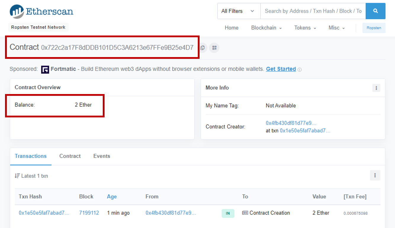 Ropsten Ethereum Faucet: Smart Contract – Jacksonng.org